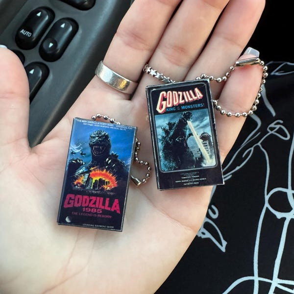 Horror Movie Keychains Miniature Movie Keychains Mini VHS 60 Different ...
