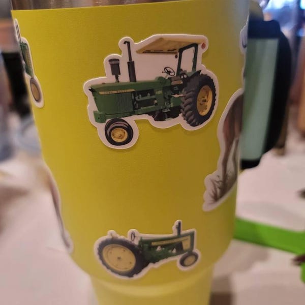Realistic Tractor Stickers | Farm Sticker | Farming Equipment Sticker ...