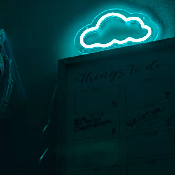 Cloud Neon Sign,led Cloud Sign,wall Art Decor,custom LED Neon Sign ...