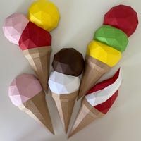 Tree Papercraft 3D DIY Low Poly Paper Crafts Origami Wall Decor ...