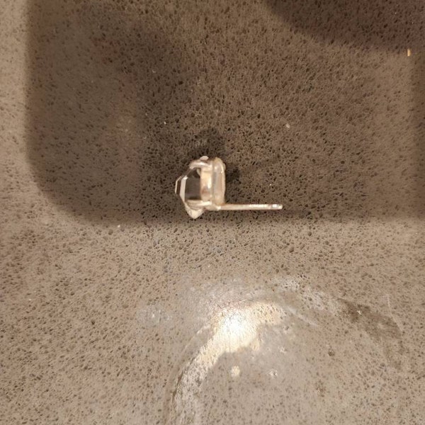 Natural Dark Red Ruby Earring, Deep Red Genuine Ruby Studs, Raw Ruby ...