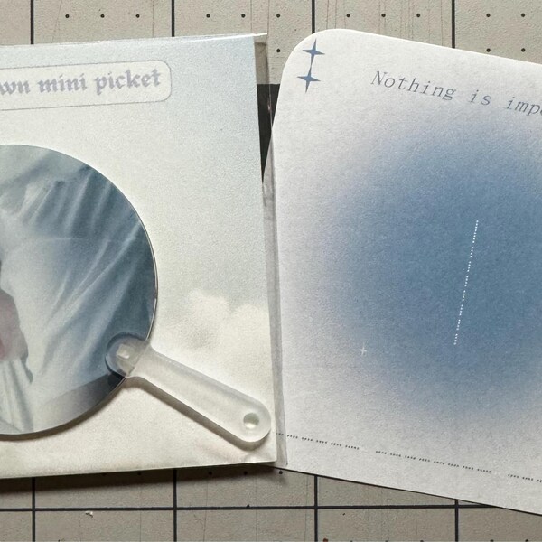 ATEEZ Mini Picket Golden Hour - Individual Members ( Unofficial ) - Etsy