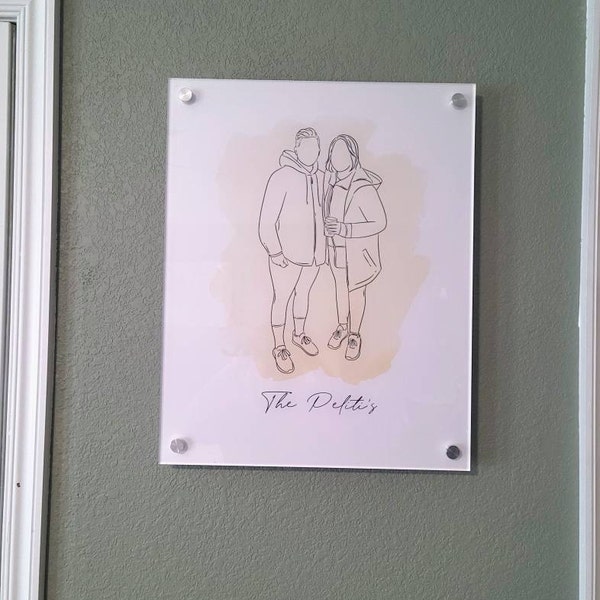 CUSTOM LINE DRAWING, Custom Illustration, Digital Art, Line Art, Custom ...