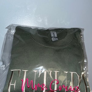 Future Mrs Sweatshirt-mrs Sweatshirt-bride Sweatshirt-embroidered ...