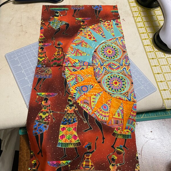 Tumbling Triangles 3 Yard Quilt Pattern Lap Size Quilt 46 X 58 Inches ...