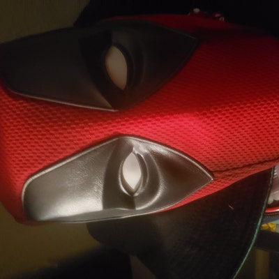 Deadpool Costume Cosplay Mask With Magnetic Eyes - Etsy