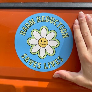 Harm Reduction Saves Lives Sticker Addiction Recovery Bumper Sticker - Etsy