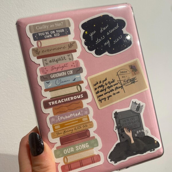 Tswift Personalised Album Songs Bookstack Linen Bookmark | Album ...