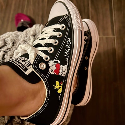 Nike Air Force 1 Custom snoopy, Hand Painted - Etsy