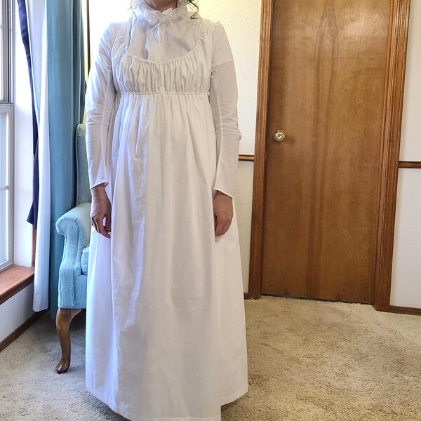 Matte Satin Regency Gown - Etsy