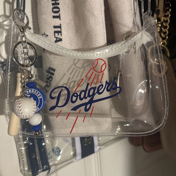 Customized Clear Dodger Bag, Clear Stadium Approved Bag, Clear ...
