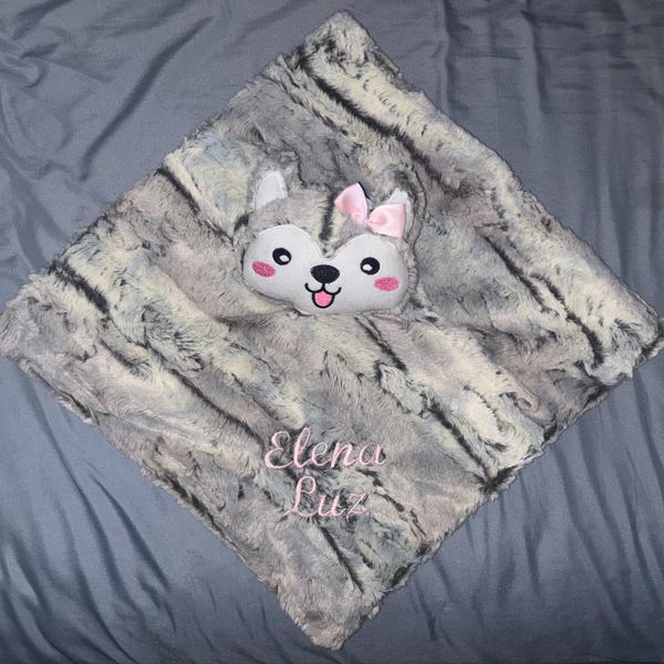 Super Soft Baby Fox Lovey, Perfect Snuggle Comfort Toy/blankie ...