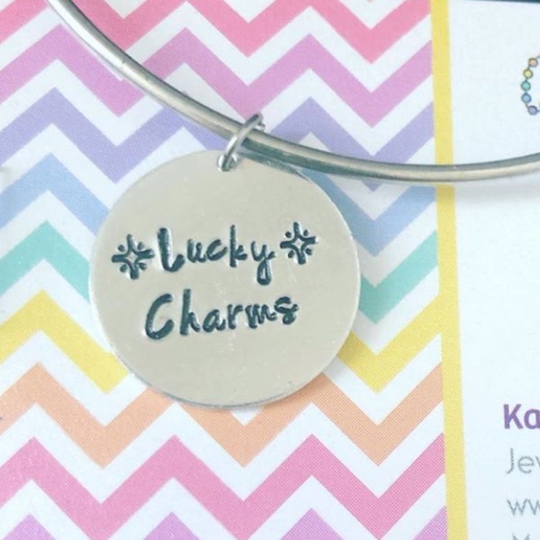 Custom Hand Stamped Charm, Custom Charm Add On, Personalized Charms ...