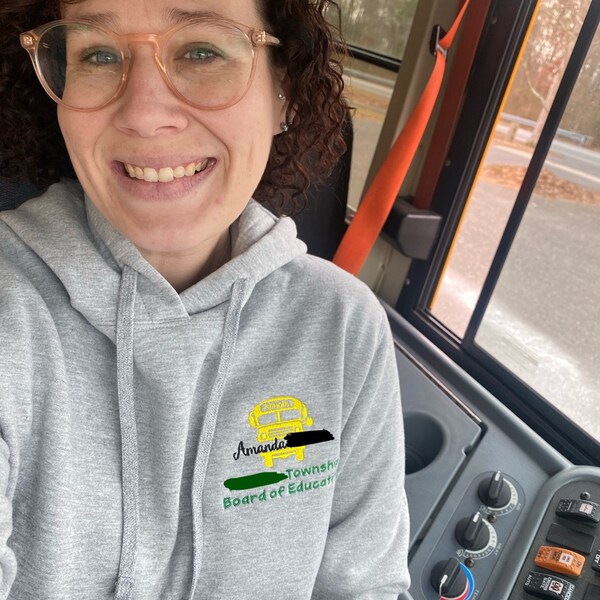 Bus Driver Sweatshirt, School Bus Driver Shirt, Gift for Bus Driver ...