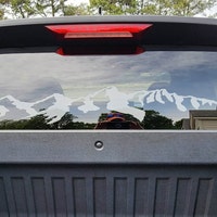 Denali Mountains Outline SVG Digital Cut File Mount - Etsy Canada