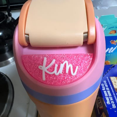 Water Bottle Sticker, Custom Name Decal, Name Stickers for Kids, Vinyl ...