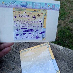 Reminder Aesthetic Sticky Note - Etsy