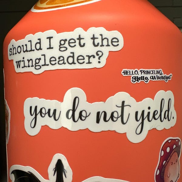 Rattle the Stars Inspired | ACOTAR Sticker | TOG Sticker | Crescent ...