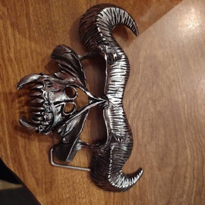 V2.0 Acme Brand DANZIG KISS SKULL Metal Belt Buckle Samhain - Etsy