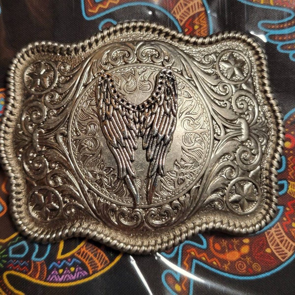 Angel Wings Belt Buckle, Guardian Angel, Biker Chick, Fairy Wings ...