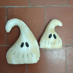 DIGITAL FILE Halloween Fall Primitive Grungy Ghost Ornies Printable ...