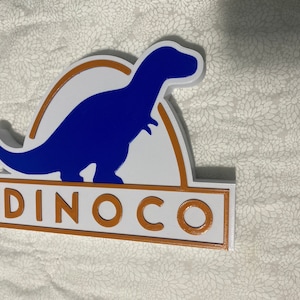 Dinoco Sign - Etsy