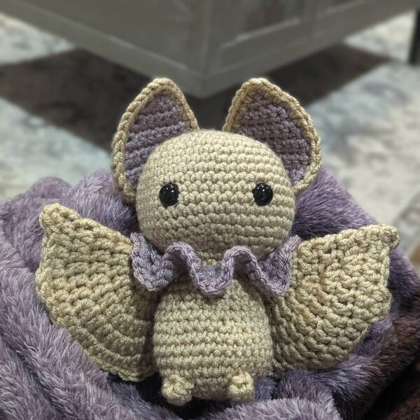 The Little Bat Crochet Pattern | Crochet Bat | Bat Amigurumi | Crochet ...