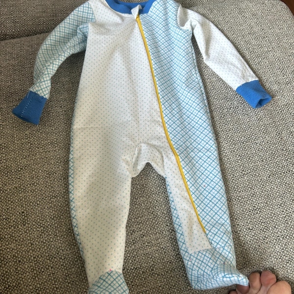 Zipper Sleeper With Zipper Guard PDF Sewing Pattern - Patterns #105 - Etsy