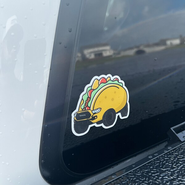 Green - Toyota Tacoma Sticker - Etsy