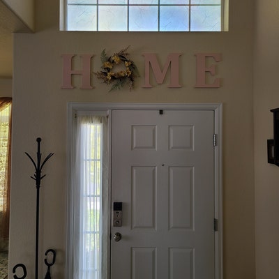 12 Inch Large Wooden Letter Wooden Letter for Home Decor Wood Letter ...