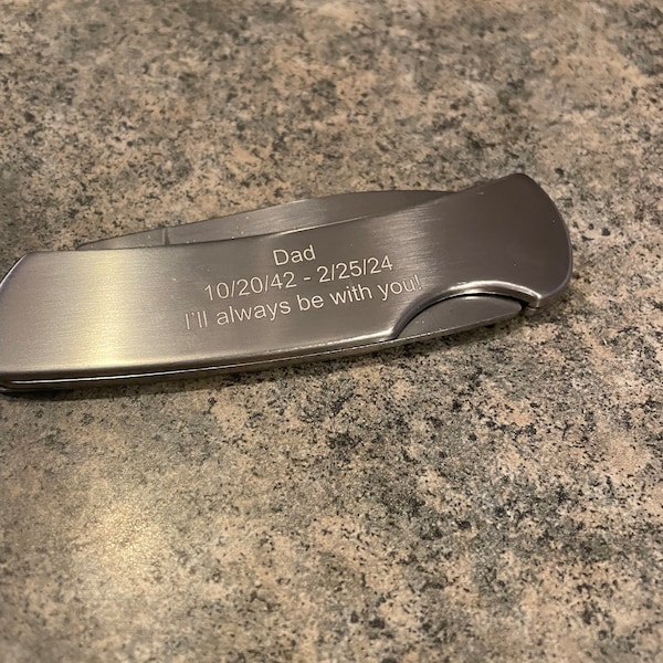 Personalized Fingerprint Knife, Memorial Knife, Custom Knife, Custom ...