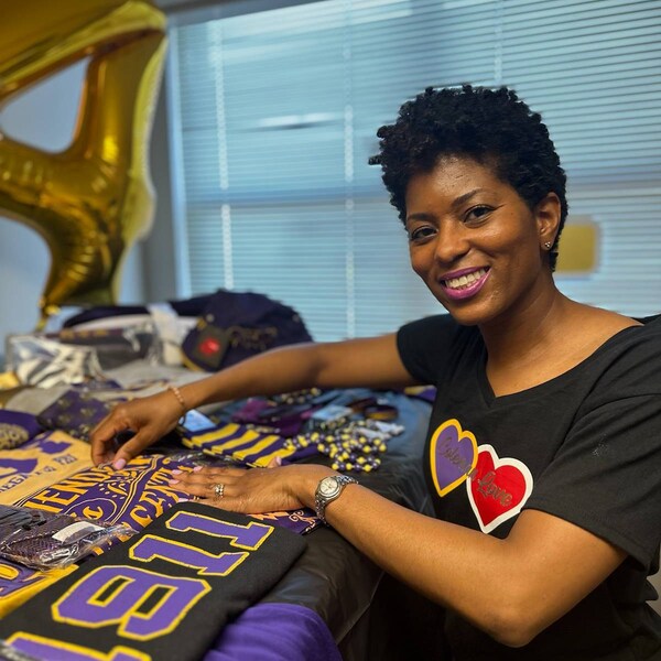 Delta Sigma Theta DST Folding Hand Fan - Etsy