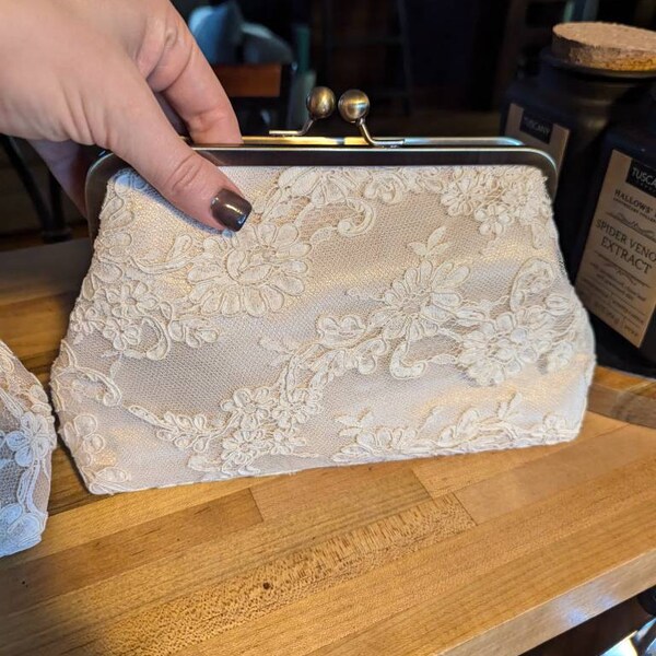 Heirloom Purse | Made From YOUR FABRIC |custom Bridal Clutch | Mother ...