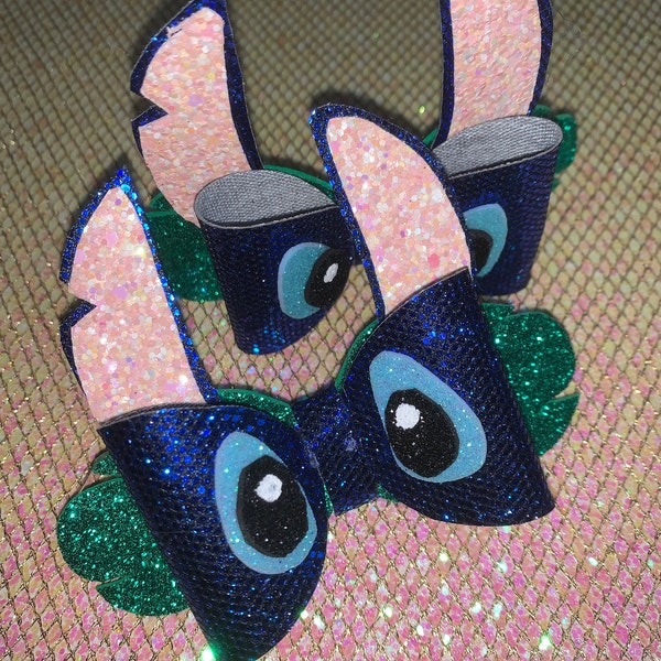 Alien Hair Bow Digital Template | Hair Bow Template | Hair Bow SVG ...