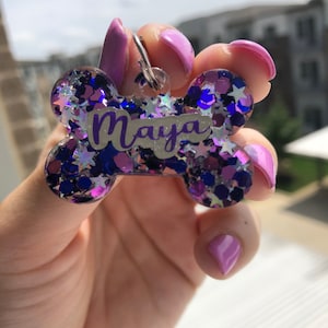 Personalized Pet Keychain 2 Inch Round Circle Custom Resin Photo - Etsy