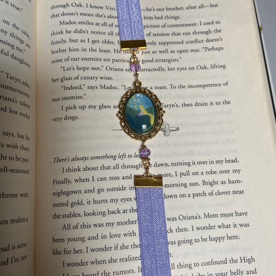 Jane Austin Bookmark Classic Ribbon Bookmark Emma Sense - Etsy