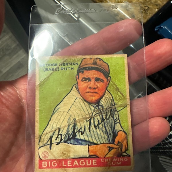 2 Card Rare 1916 M-101-4 Babe Ruth Rookie Reprint Mint Globe Back - Etsy