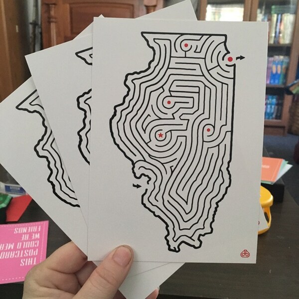 CUSTOM Hand-lettered Name Maze - Fun Activity for All Ages - Printable ...