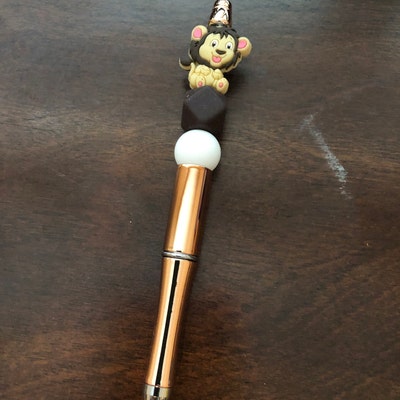 Pink Cow Pen Cow Beaded Pen Cow Pen Pink Cow Silicone - Etsy