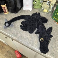 Crochet Dragon Snuggler Pattern Morningstartail Feathertail Daggertail ...