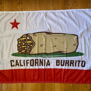 California Burrito Flag 3.5 Patch Cali Burrito Gift - Etsy