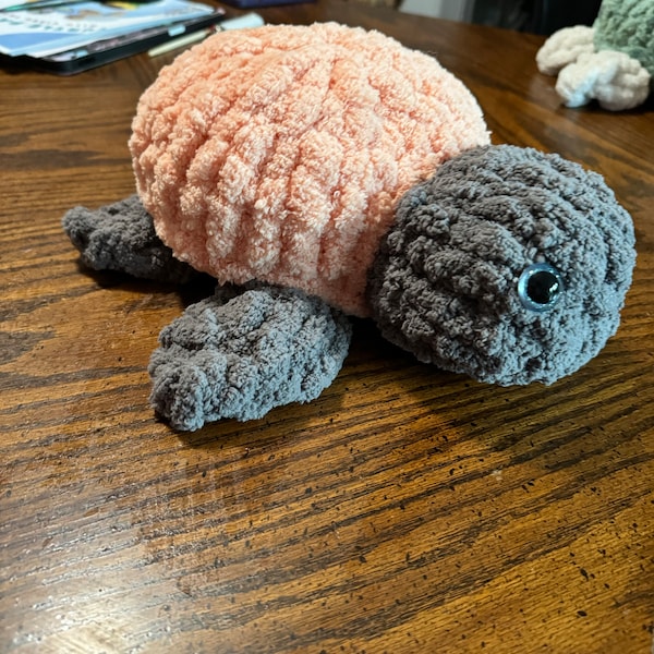 4in1 Turtle Plushie Pattern With Video Tutorial Sunflower Turtle Daisy ...