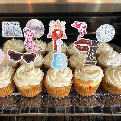 Eras Party Favor Stickers Set of 10. Birthday Era Theme. Eras Tour ...