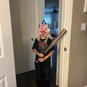 The 'clown' Mikey Adult Clown Mask 'clean' - Etsy