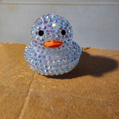 Light Pink Rhinestone Gem Bling Rubber Ducks Cruising Duck, Jeep Duck ...