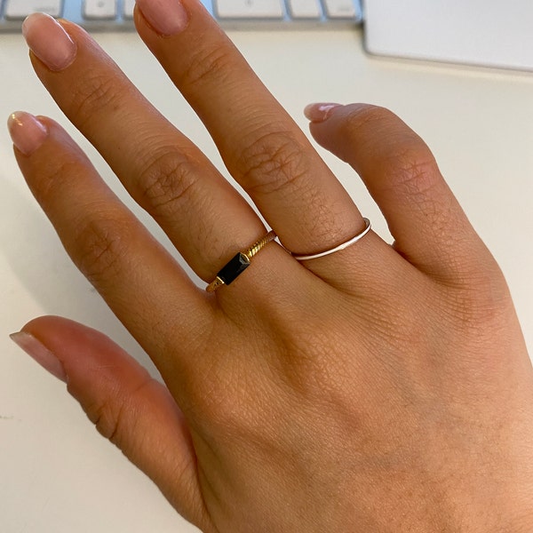 Indy- Triangle Dangle Hoop, Cone Dangle Hoop, Triangle Huggie Hoop ...