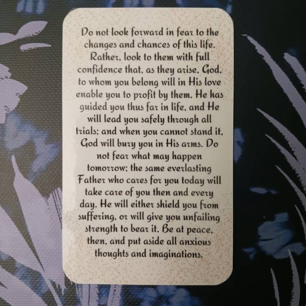 Spiritual Bouquet Post Card - Catholic Prayer Card - Catholic Post Card ...