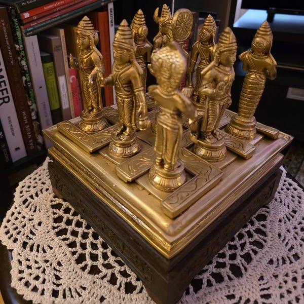 Lord Buddha Statue, 23 Cm Bonded Bronze Buddha Statue, Abhaya Mudra ...