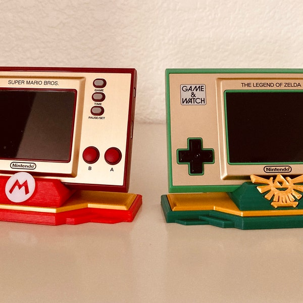 Game & Watch Display Stand Nintendo Inspired 3D Printed - Etsy
