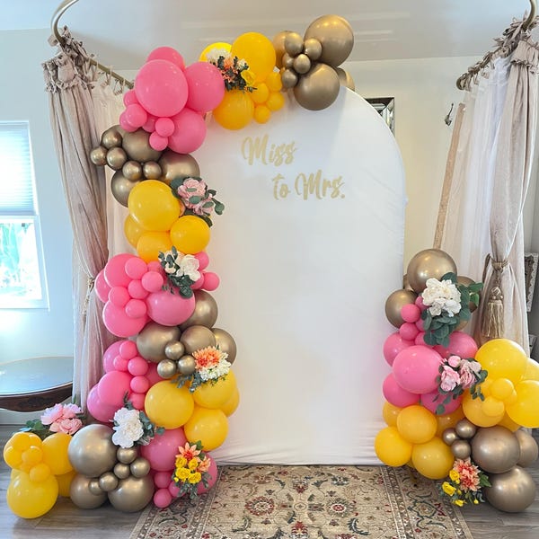 Veuve Before Vows Balloon Arch for Bachelorette Party Last Rendez Veuve ...